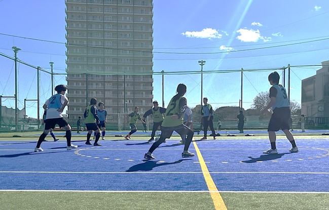 熱中症に気を付けてプレー中！ ｜ 東京都立王子総合高等学校 全日制 | 東京都立学校
